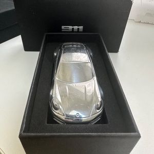 Porsche Design | Office | Porsche 91 Carrera Chrome Model Car 143 ...